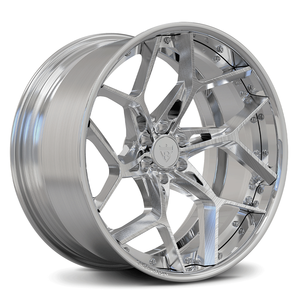 Custom Forged Concave Chrome Wheels: RV-DV03 6 Lug for Truck
