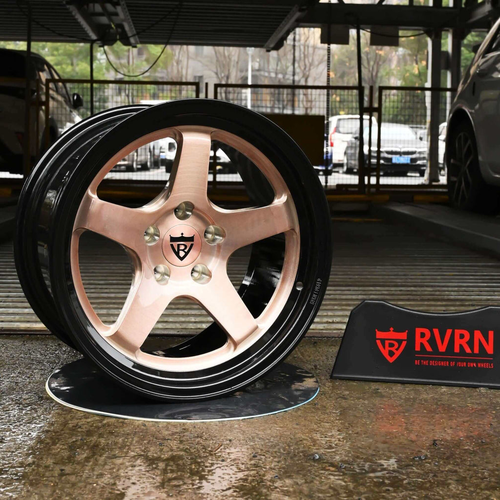 CUSTOM 1 PIECE FORGED 5 SPOKE DEEP CONCAVE WHEELS: RV-MJ010