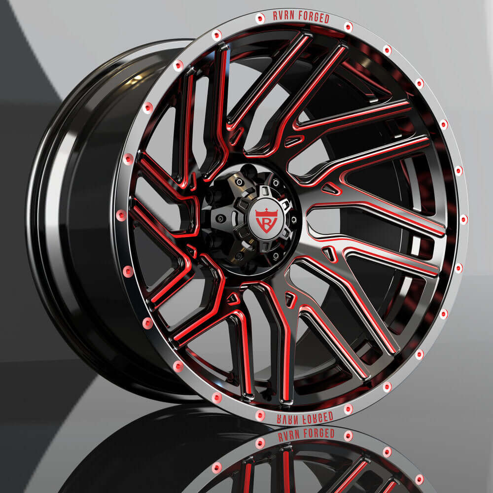 Custom Made Concave Wheels For Trucks: RT-01 Forged 2-Piece