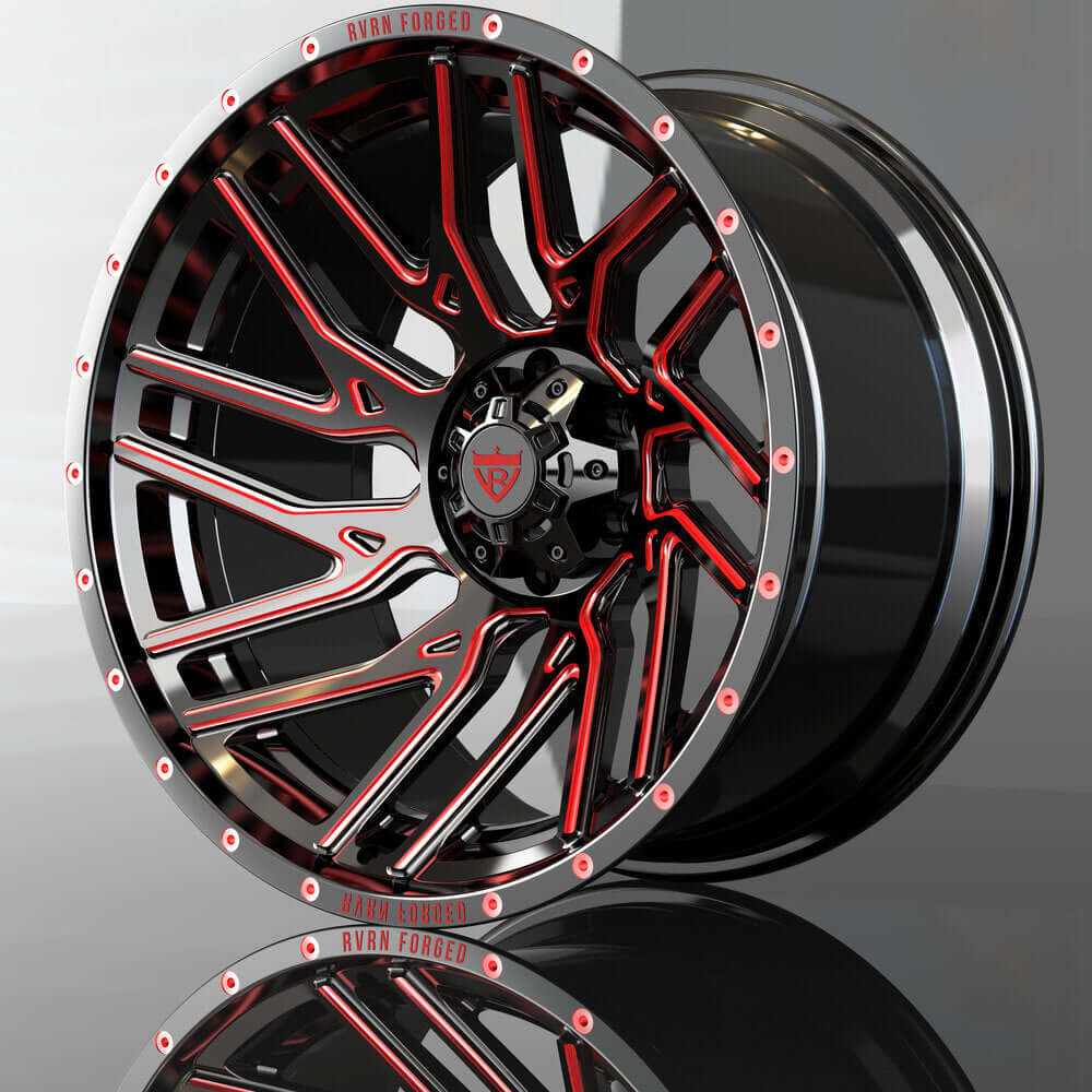 Custom Made Concave Wheels For Trucks: RT-01 Forged 2-Piece