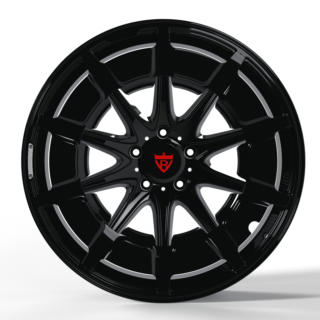 Carbon Fiber Custom Forged Performance Wheels: RV-MB01