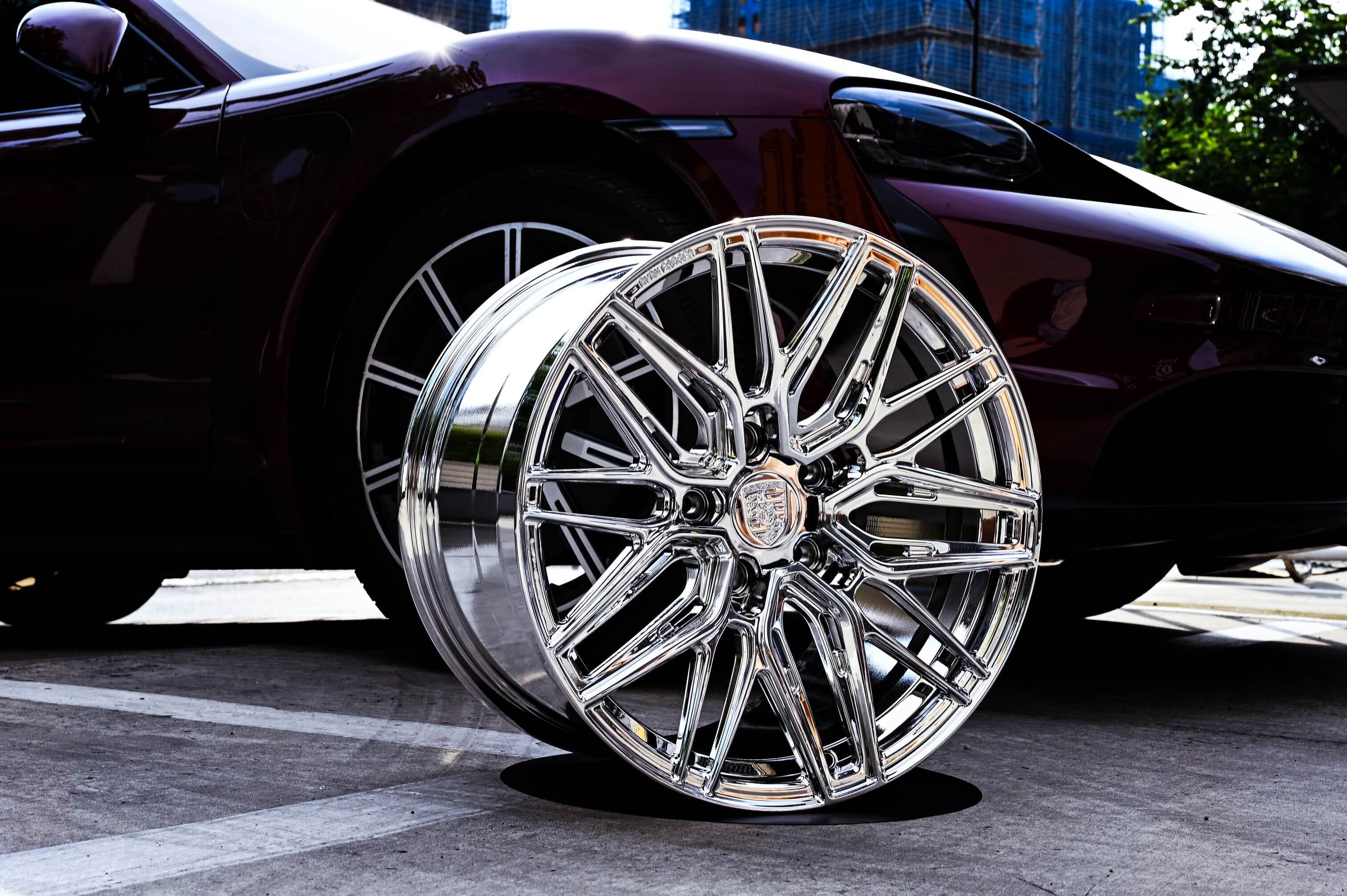 Porsche 911 Custom Forged Chrome Wheels-MS808 | RVRN Wheels – RVRN WHEELS