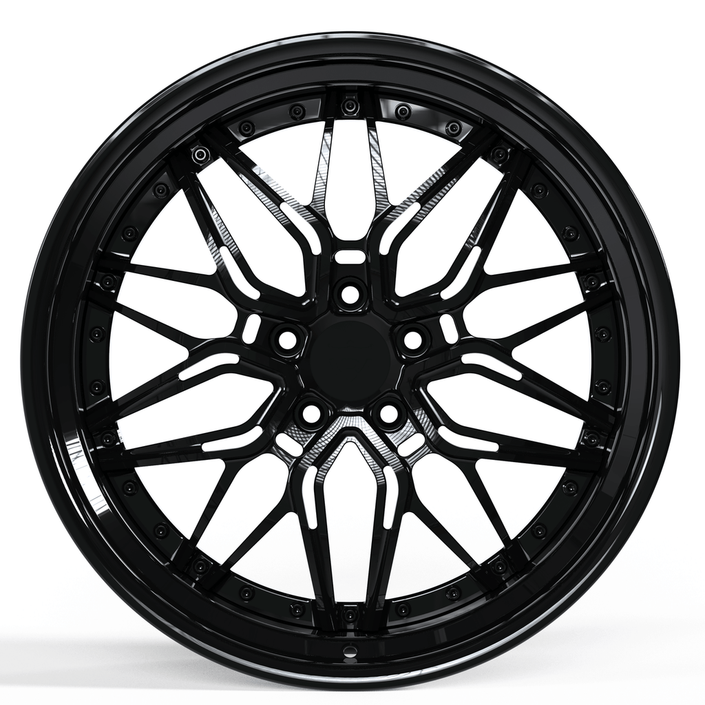 Dodge Challenger Hellcat Custom Deep Dish Wheels: RV-T081