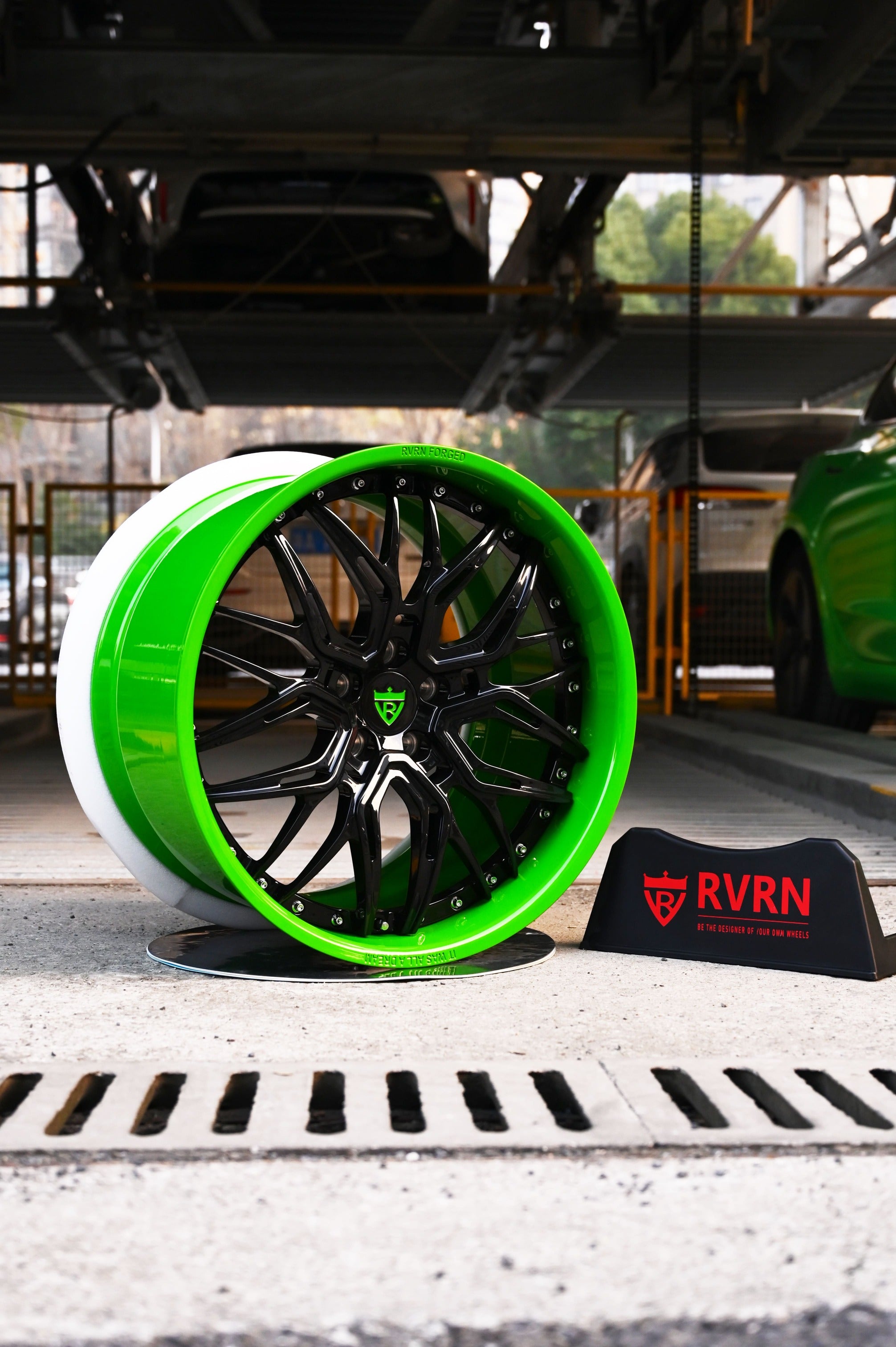 2007 Lamborghini Gallardo Custom Deep Dish Wheels-RVRN Forged