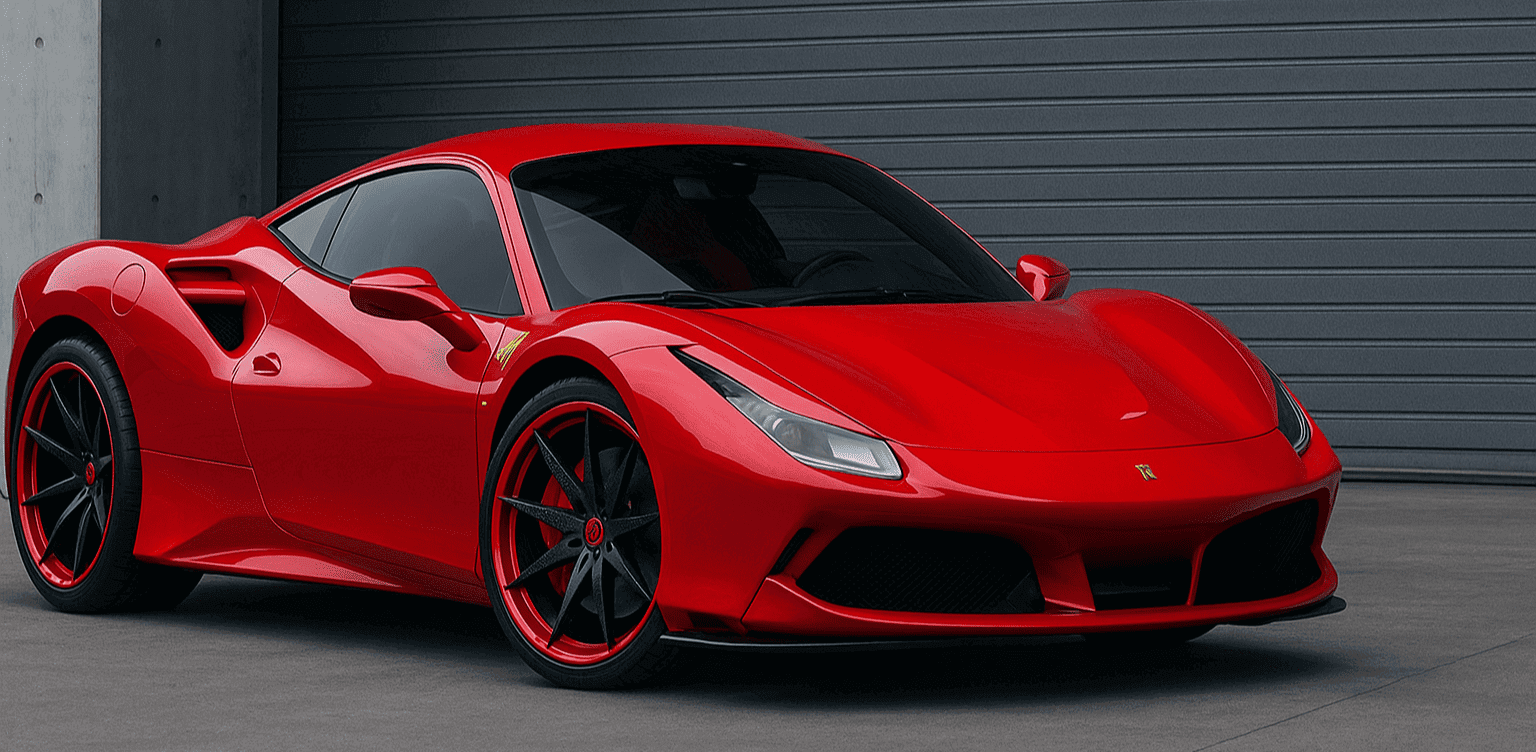 Ferrari Custom Forged Wheels-Monoblock, 2-Piece Deep Dish