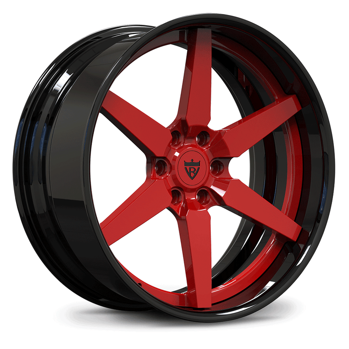 Black Custom Forged Wheels & Rims-Monoblock, 2/3-Piece