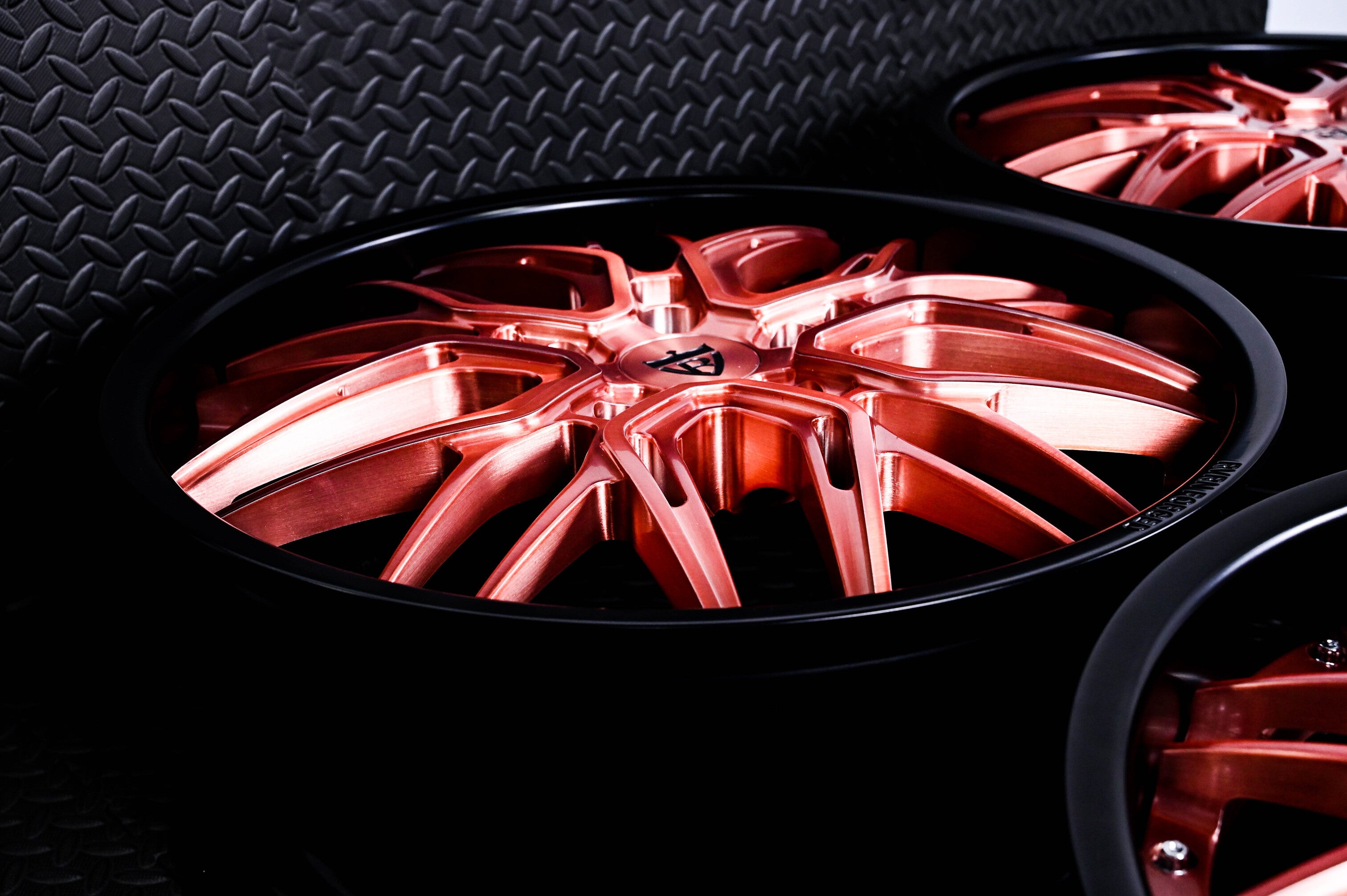 Jeep Grand Cherokee Custom Aftermarket Wheels: Rose Gold 2pc Rims ...