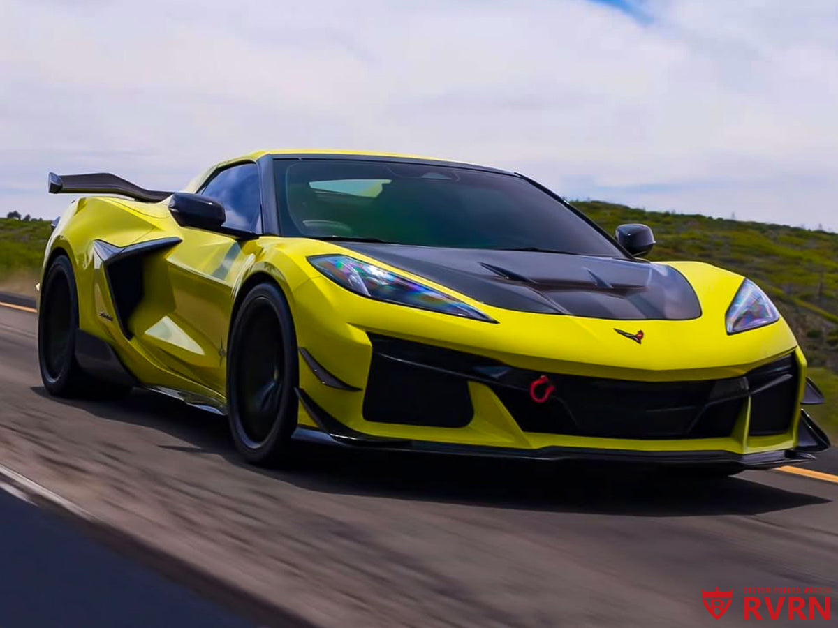 2024 Corvette C8 Z06 HTC 3LZ Custom Wheels | RVRN MR05 Super Concave ...