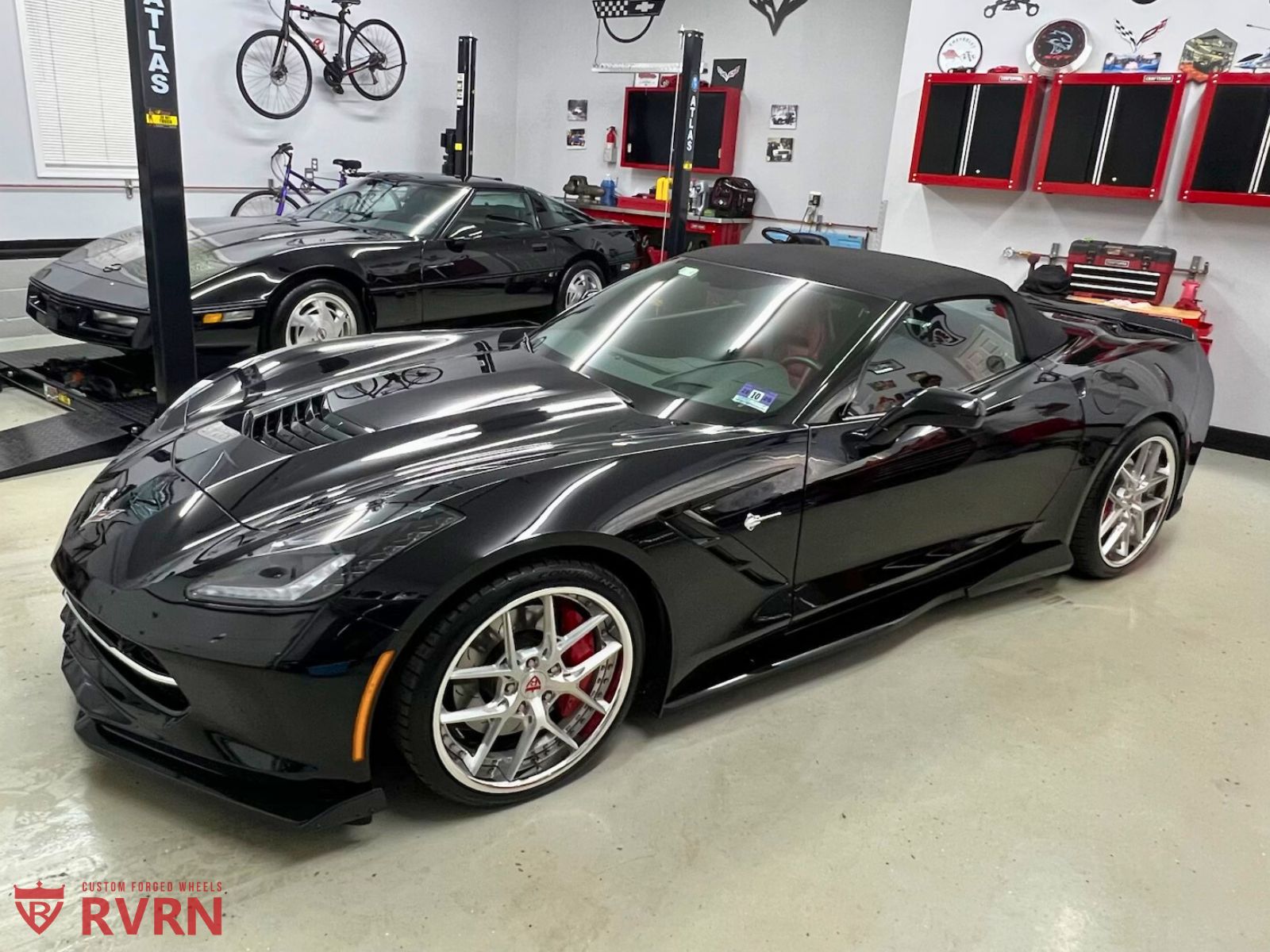 2016 Corvette C7 Z51 with Chrome Deep Dish Forged Wheels