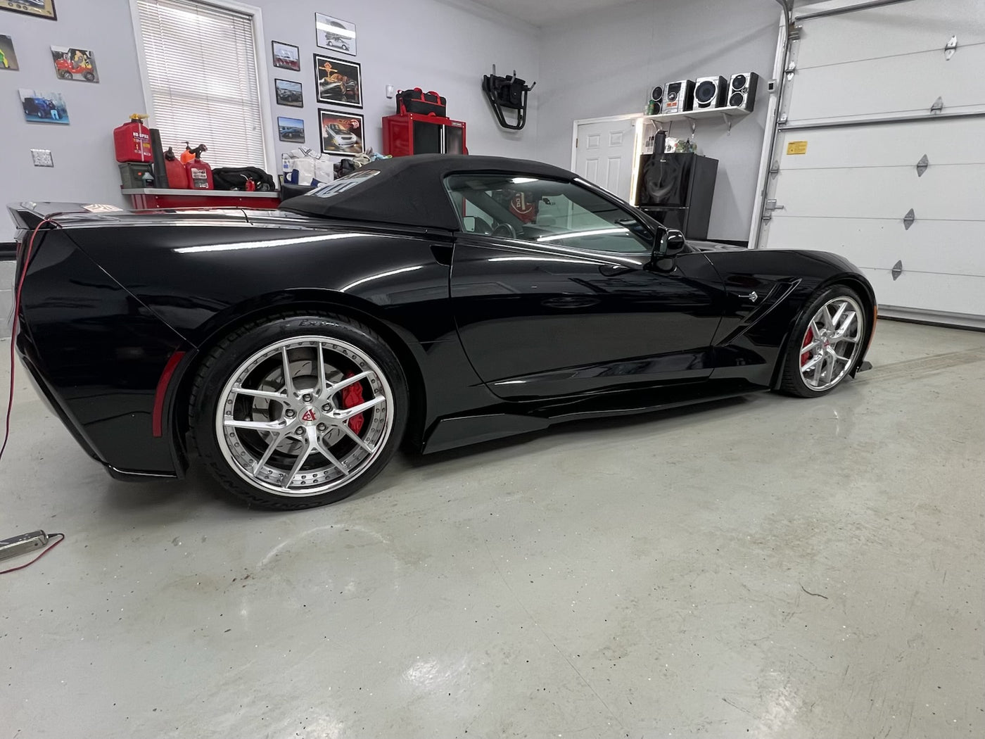 2016 Corvette C7 Z51 with Chrome Deep Dish Forged Wheels – RVRN WHEELS