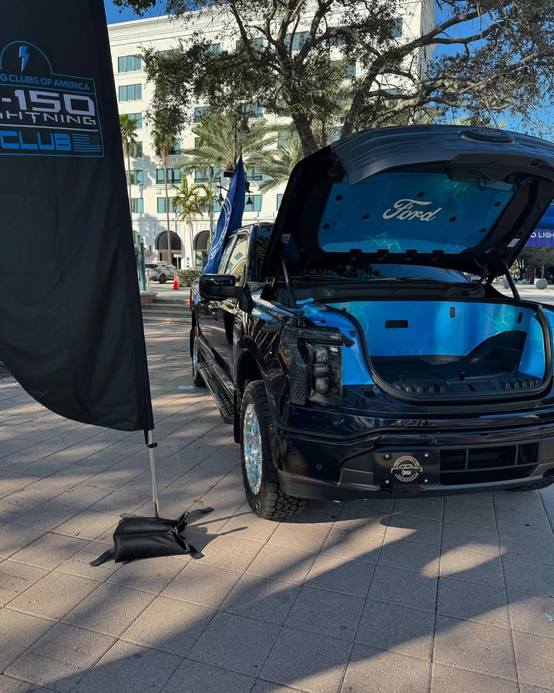 2023 Ford F-150 Lightning with Custom Forged Wheels – RVRN WHEELS