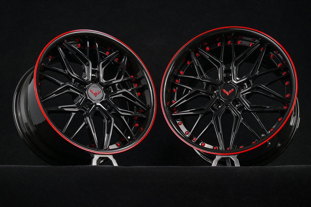 Flash Sale: RV-T081 Custom Forged 2-Piece Corvette C7 Grand Sport Deep