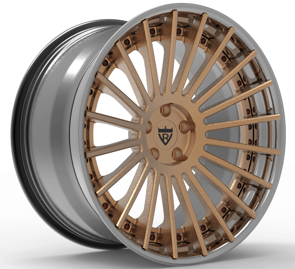 CUSTOM 2-PIECE CUSTOM FORGED BLACK WHEELS SERIES: RV-TR66