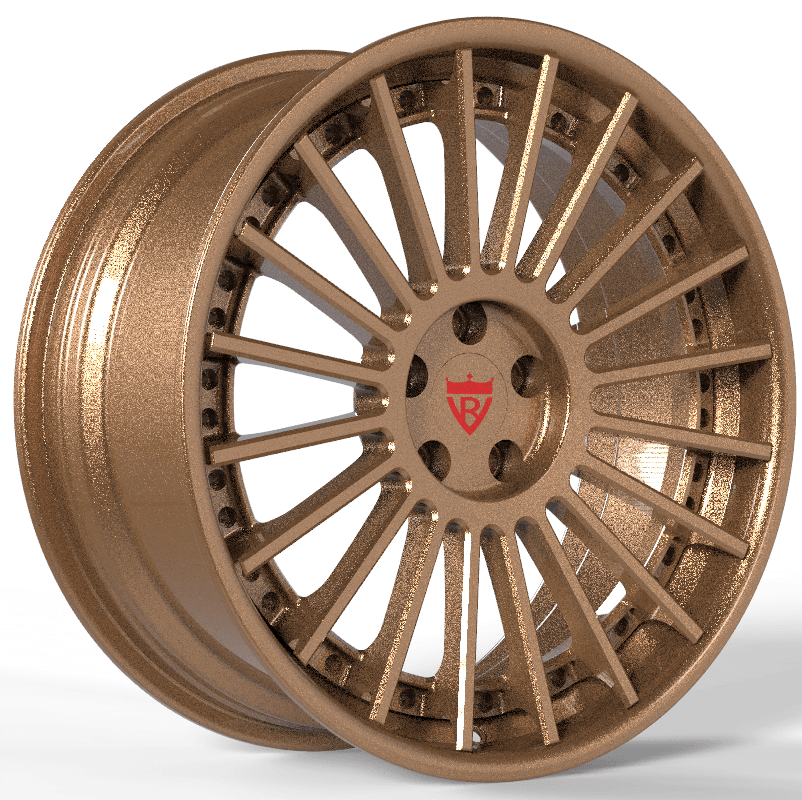 CUSTOM 2-PIECE CUSTOM FORGED BLACK WHEELS SERIES: RV-TR66