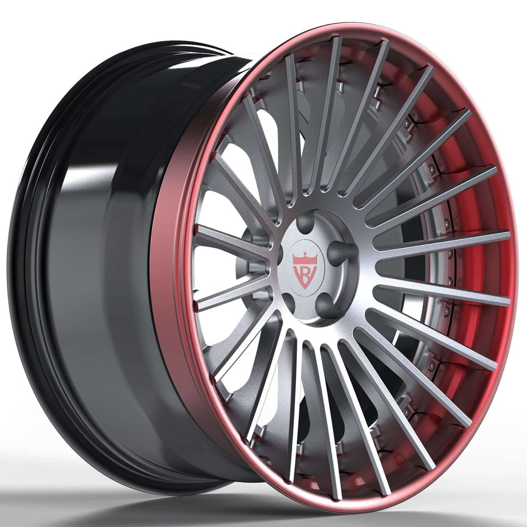 CUSTOM 2 PIECE FORGED WHEEL SERIES： RV-DR66