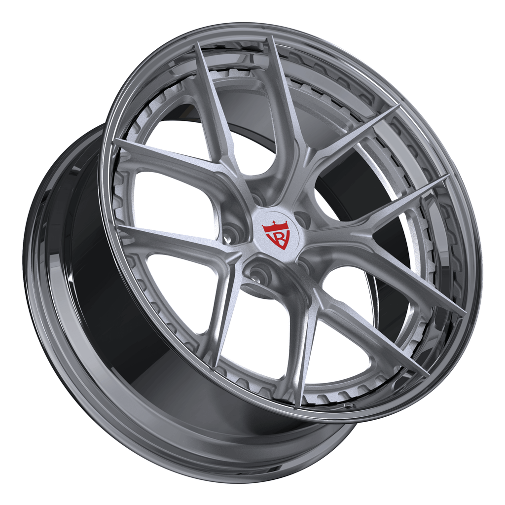CUSTOM 2 PIECE FORGED WHITE WHEELS SERIES: RV-DB179