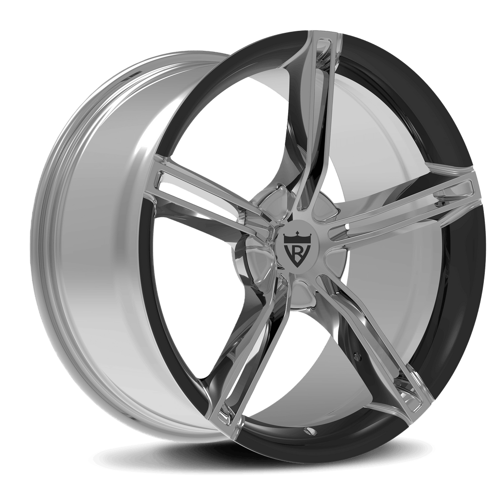 CUSTOM MONOBLOCK MAROON 5 SPOKE FORGED WHEELS: RV-MS63B
