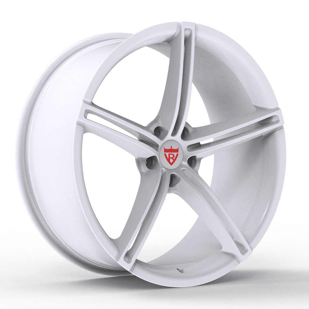 CUSTOM MONOBLOCK MAROON 5 SPOKE FORGED WHEELS: RV-MS63B