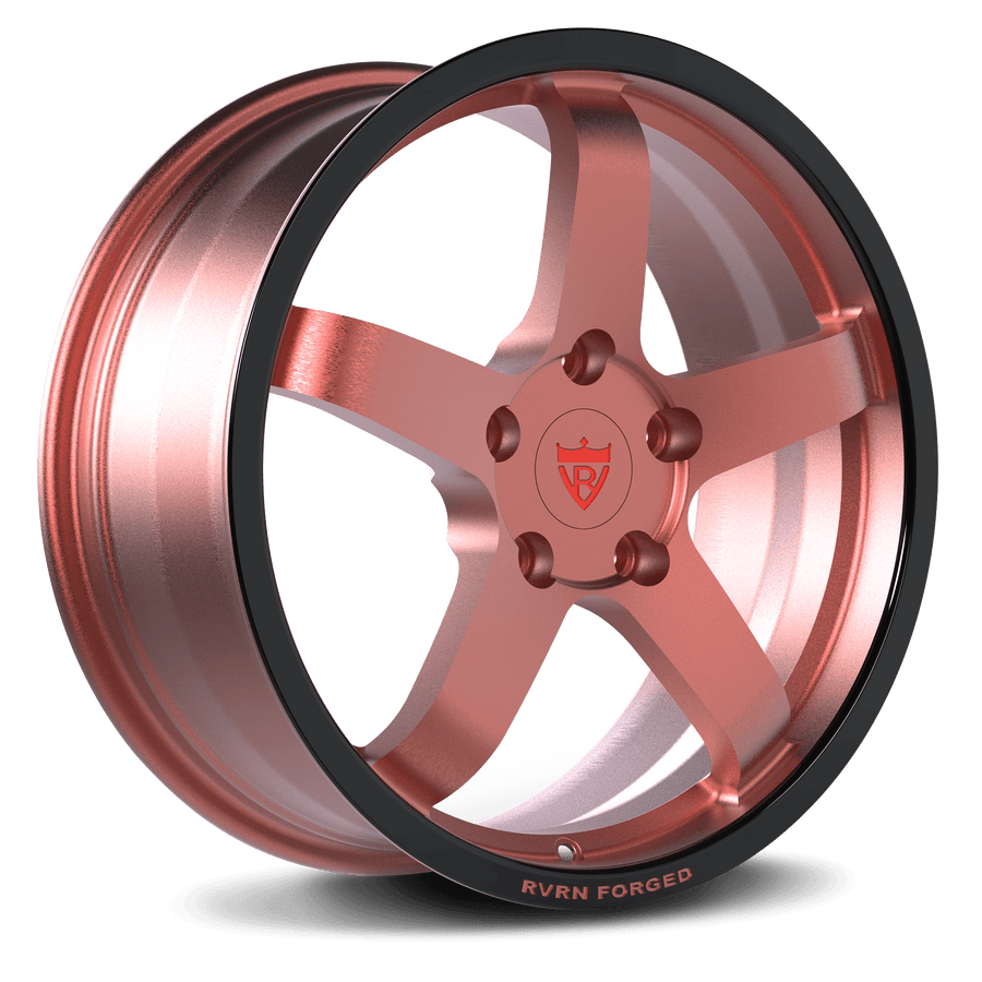 Custom Forged Rose Gold Wheels Collection - RVRN Wheels
