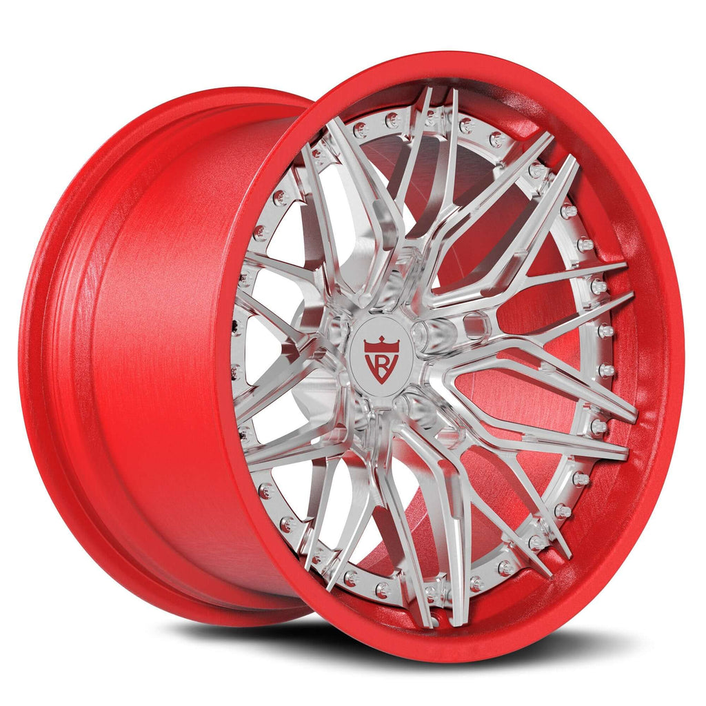 CUSTOM 2-PIECE FORGED CONCAVE DEEP DISH WHEELS: RV-C081