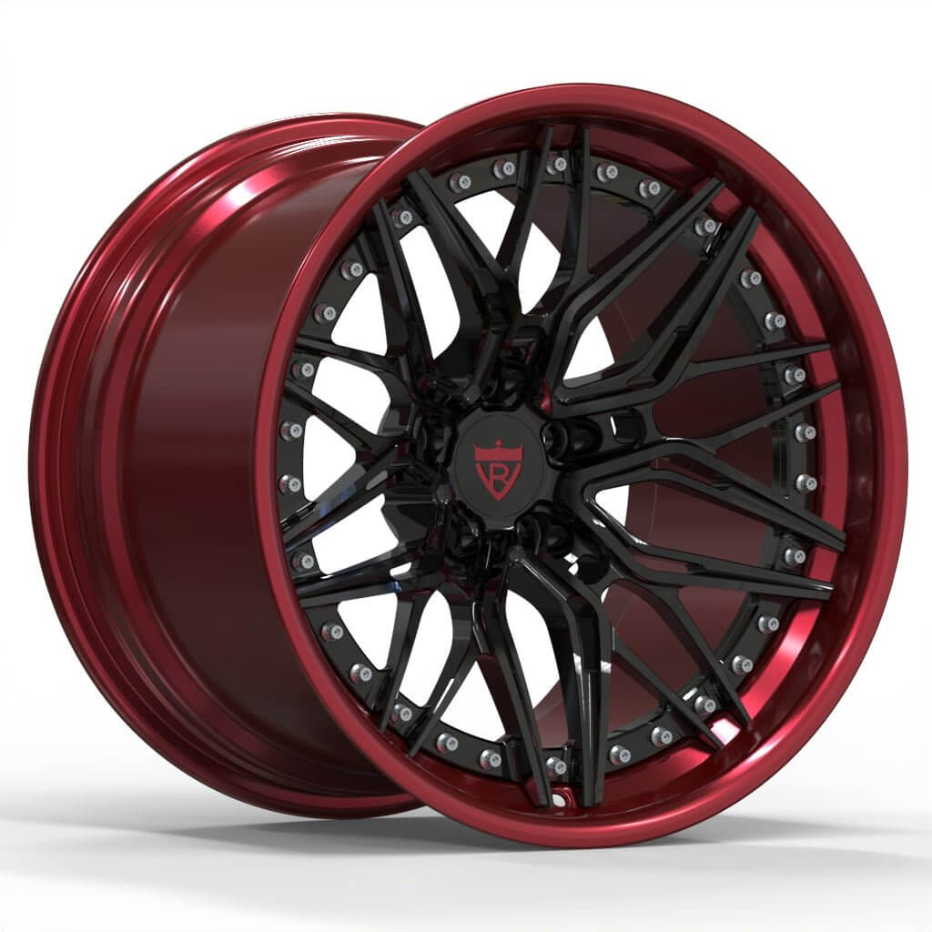 CUSTOM 2-PIECE FORGED CONCAVE DEEP DISH WHEELS: RV-C081