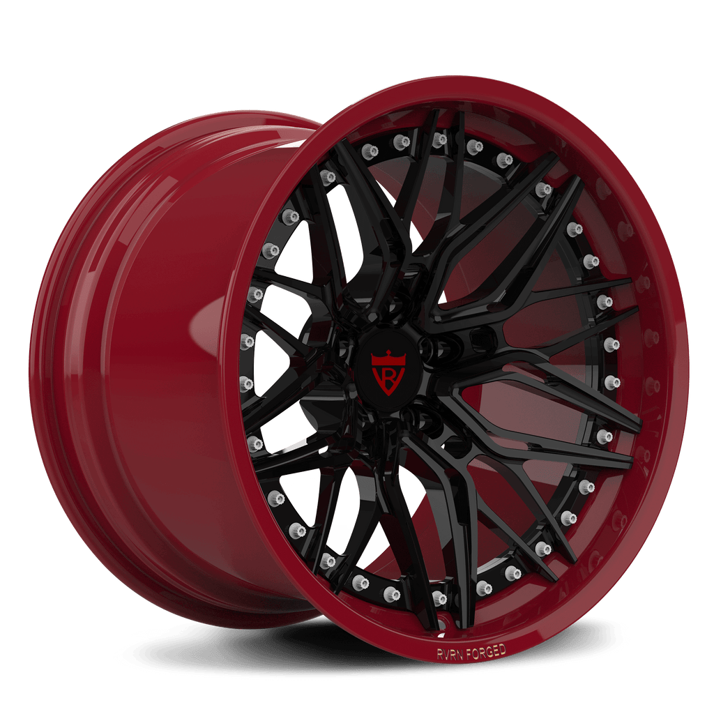 CUSTOM 2-PIECE FORGED CONCAVE DEEP DISH WHEELS: RV-C081
