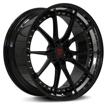 BLACK CUSTOM FORGED WHEELS | 1/2/3-PIECE -RVRN FORGED