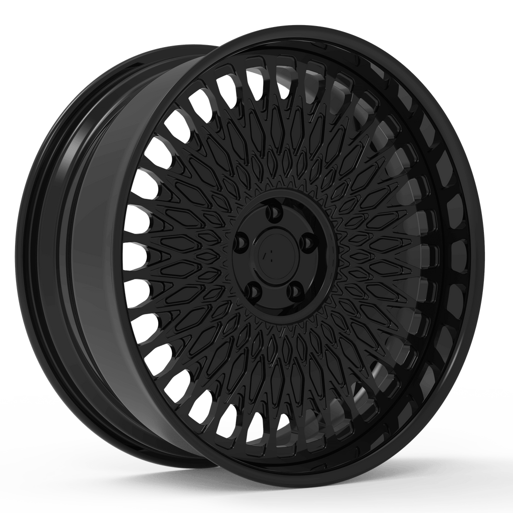 CUSTOM 2 PIECE OLD SCHOOL CLASSIC FORGED WHEELS : RV-DR91