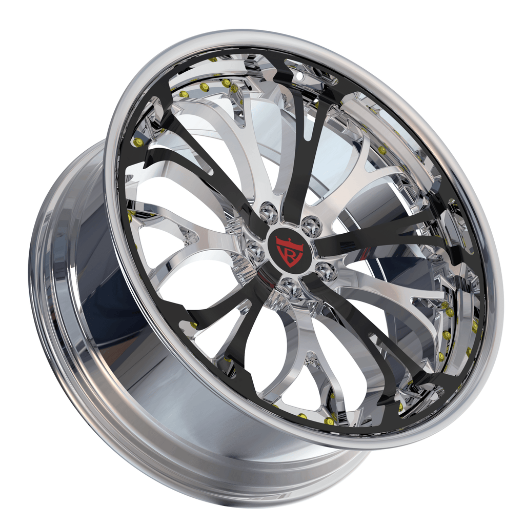 CUSTOM 2-PIECE FULLY FORGED LINCOLN TOWNCAR WHEELS: RV-DL09