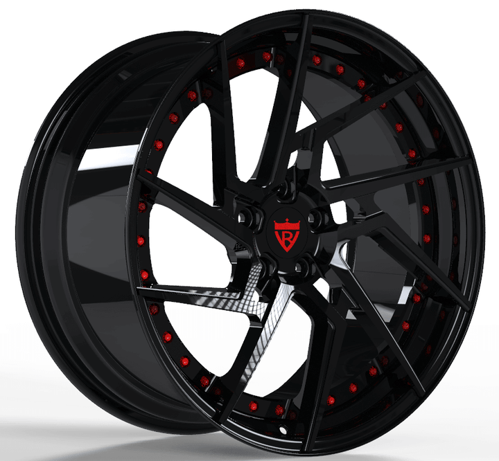 BLACK CUSTOM FORGED WHEELS | 1/2/3-PIECE -RVRN FORGED