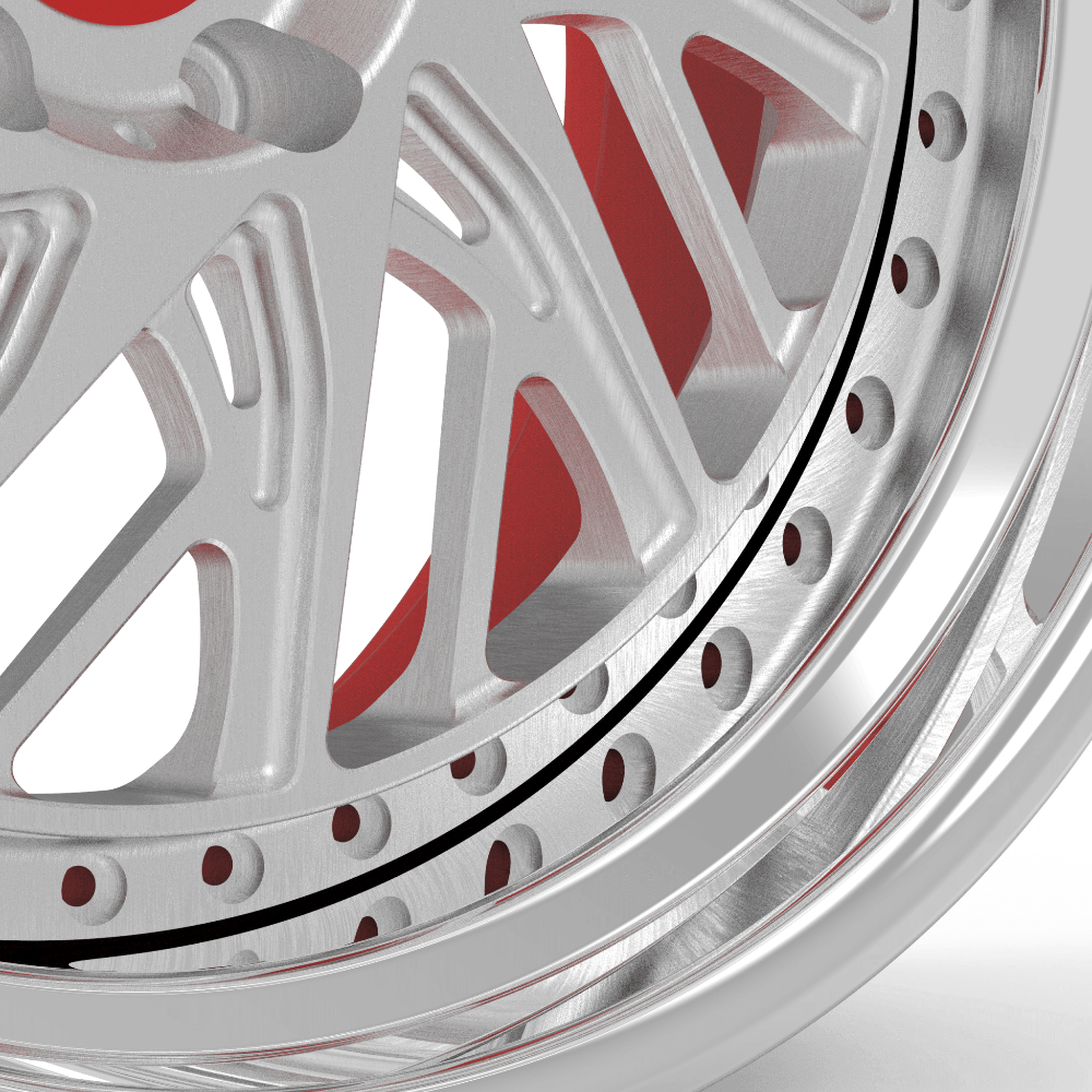 CUSTOM 3-PIECE FORGED CONCAVE DEEP DISH WHEELS: RV-C13