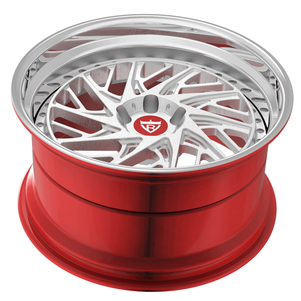 CUSTOM 3-PIECE FORGED CONCAVE DEEP DISH WHEELS: RV-C13