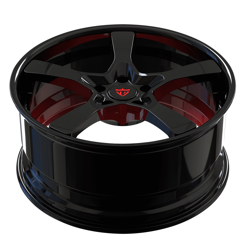 Custom Forged 2-Piece 5 Spoke Porsche Cayenne Wheels: RV-DP223