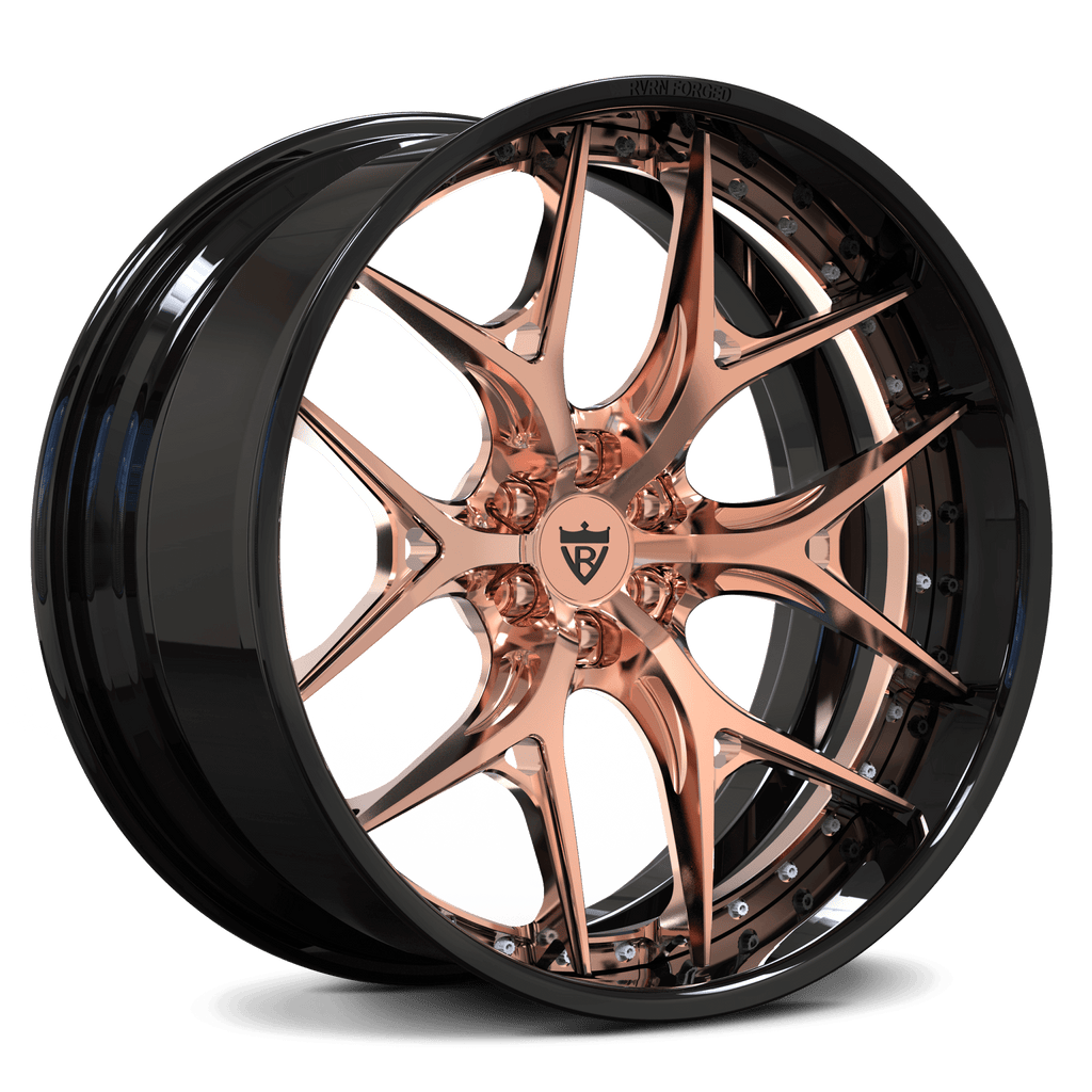 Custom Forged 2-Piece 6 Lugs Deep Dish Wheels: RV-DR08D