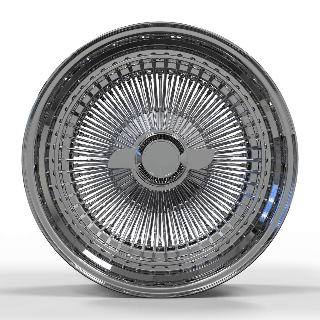 CUSTOM OLD SCHOOL& CLASSIC WIRE WHEELS: DR90 FORGED 2-PIECE