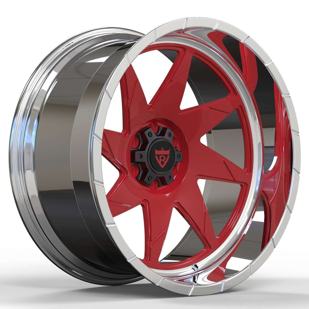 CUSTOM MONOBLOCK H-TYPE(DEEP DISH) FORGED WHEELS SERIES: RV-HR09