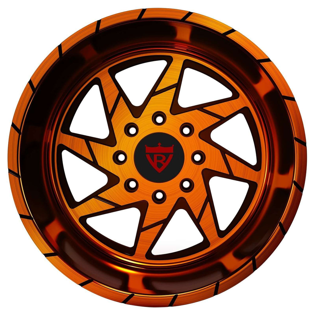 CUSTOM MONOBLOCK H-TYPE(DEEP DISH) FORGED WHEELS SERIES: RV-HR09