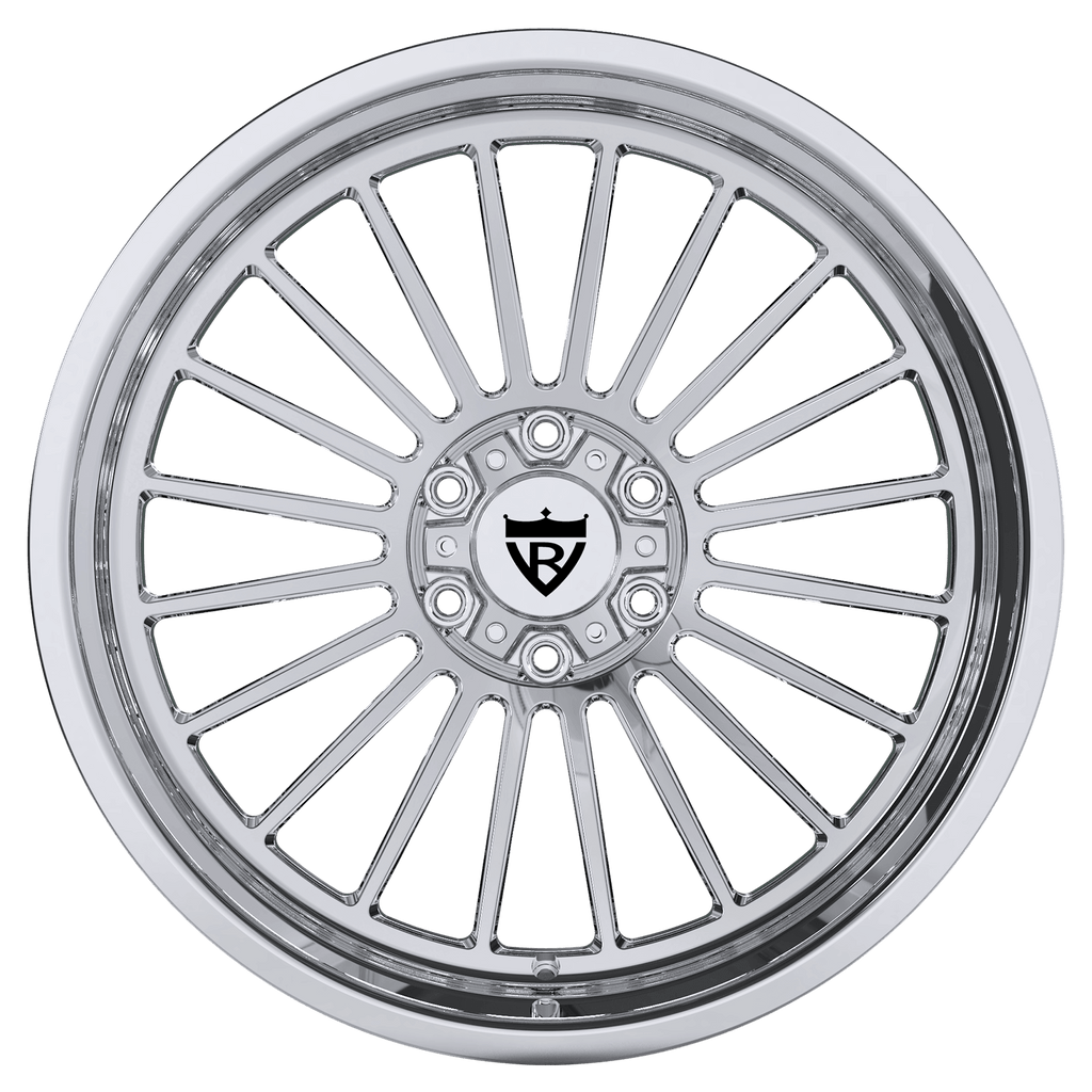 Custom Forged Deep Dish Chrome Wheels for Trucks: RV-HR88 – RVRN WHEELS
