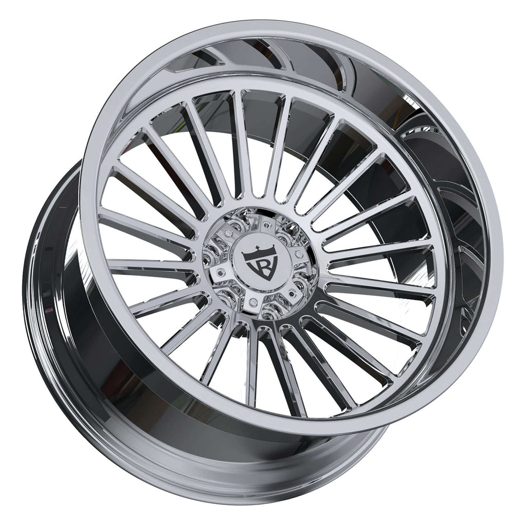 Custom Forged Deep Dish Chrome Wheels for Trucks: RV-HR88