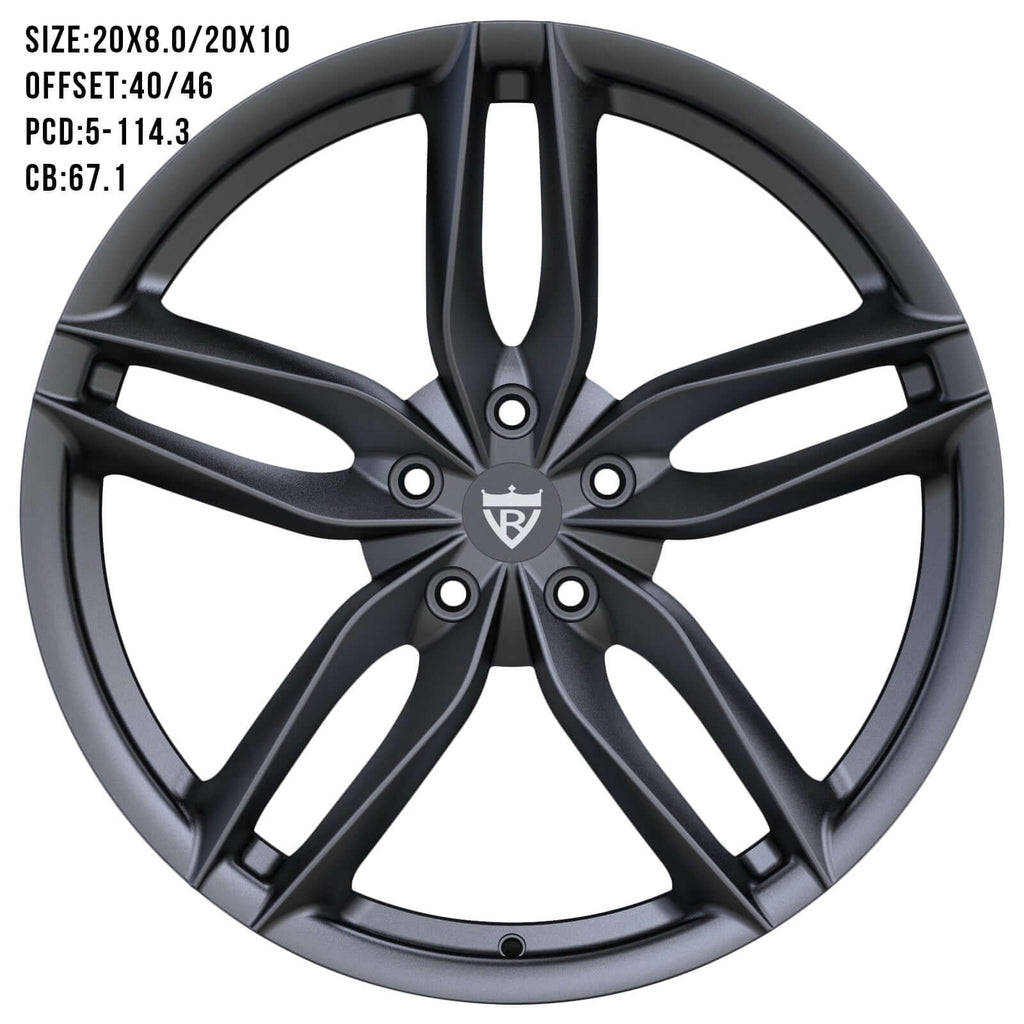 CUSTOM 1 PIECE FORGED WHEELS: RV-MF12